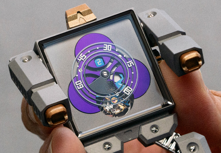 日本經典玩具復活？豪朗時Retrovision ’85機器人腕錶 - 城邦國際名表