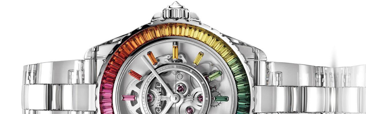香奈兒J12 X-Ray Electro Caliber 3.1腕錶 繽紛色彩協奏 - 城邦國際名表