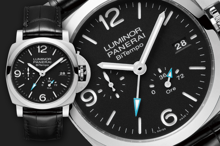 沛納海Luminor BiTempo PAM01360 獨一無二的錶冠護橋 - 城邦國際名表