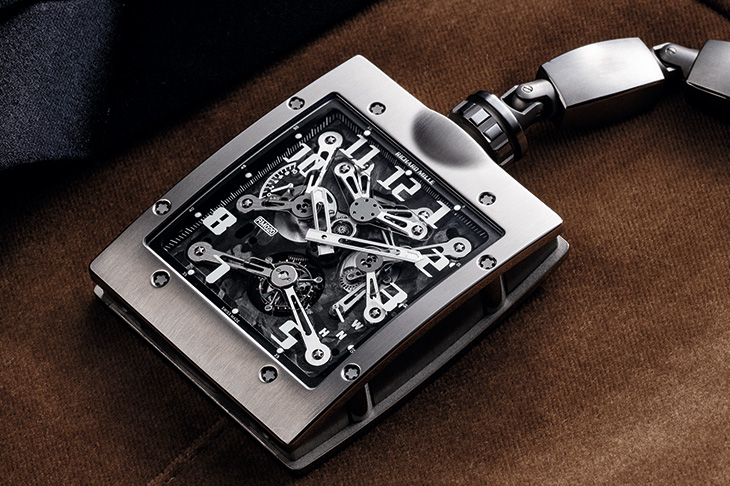 首見碳納米纖維機芯 RICHARD MILLE RM 020陀飛輪懷錶 - 城邦國際名表