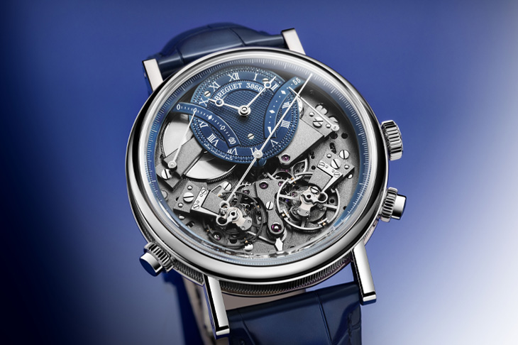 濃郁「寶璣藍」 BREGUET Tradition Independent Chronographe 7077計時碼錶 - 城邦國際名表