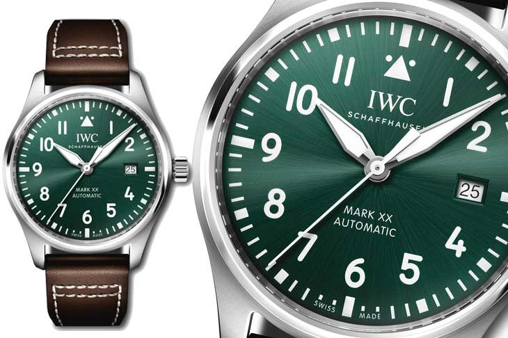 綠面領軍！IWC萬國錶馬克二十飛行員腕錶四款新作齊飛衝場 - 城邦國際名表